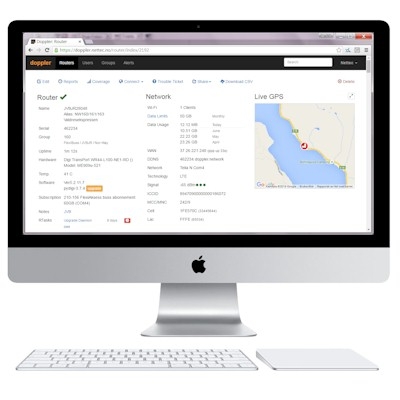 Administrasjon mobile rutere | 4G 5G LTE and more for critical coms